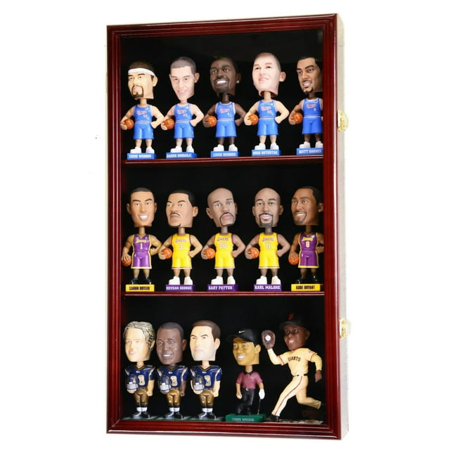 Bobblehead Figurine Display Case Cabinet - Walmart.com