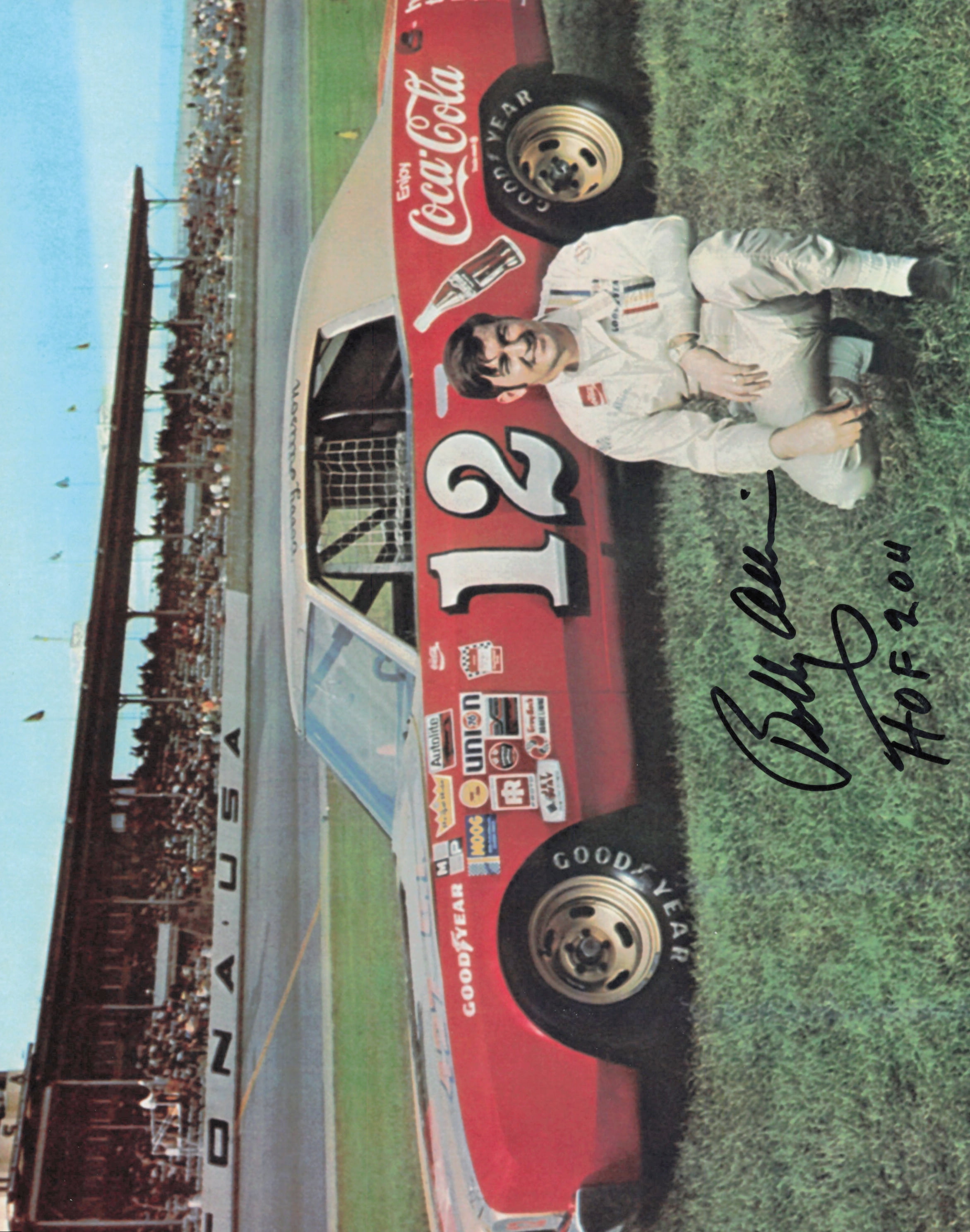 Bobby Allison Autographed 8x10 Photo Nascar "HOF 2011" SKU #244869 ...