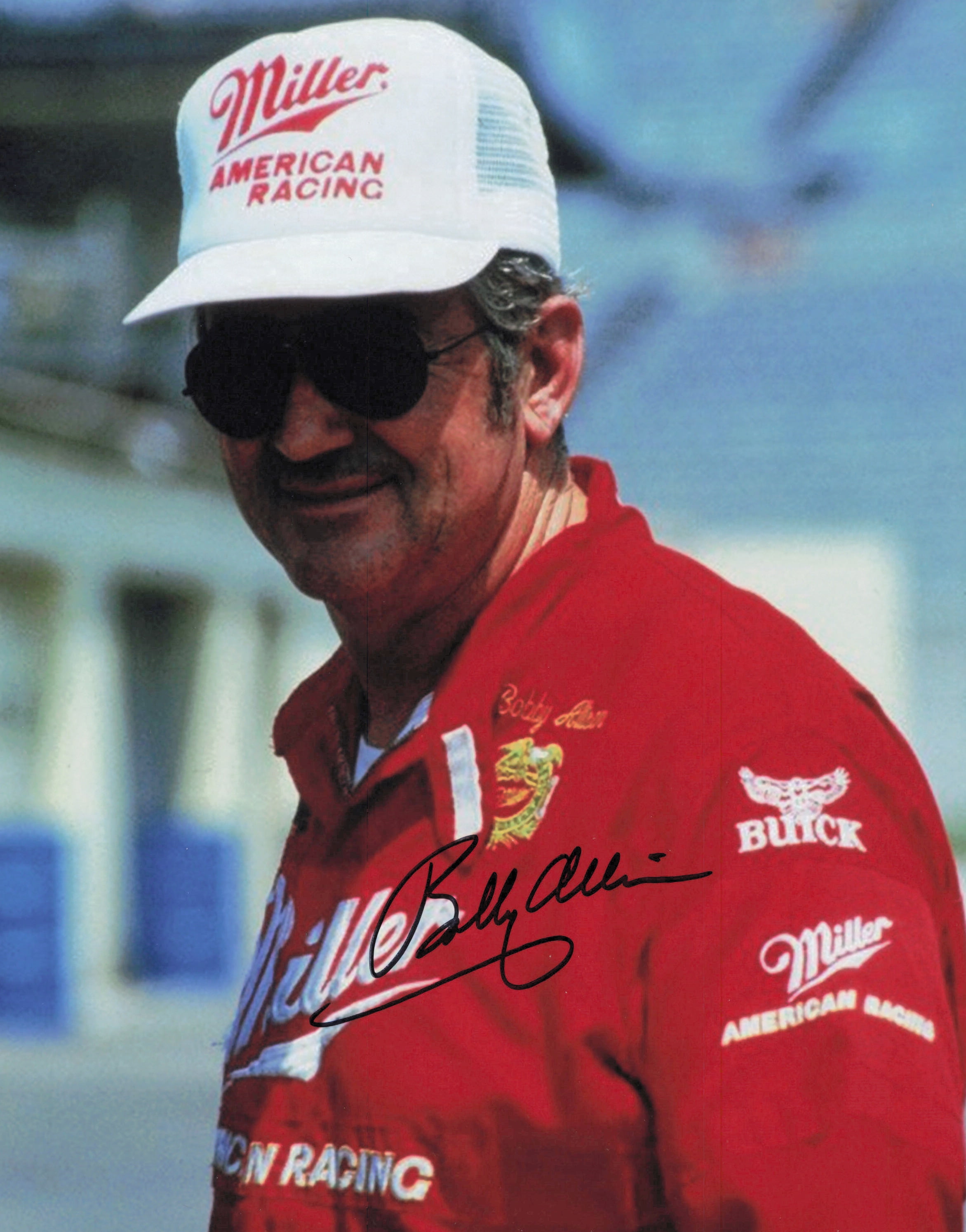 Bobby Allison Autographed 8x10 Photo Nascar SKU #244877 - Walmart.com