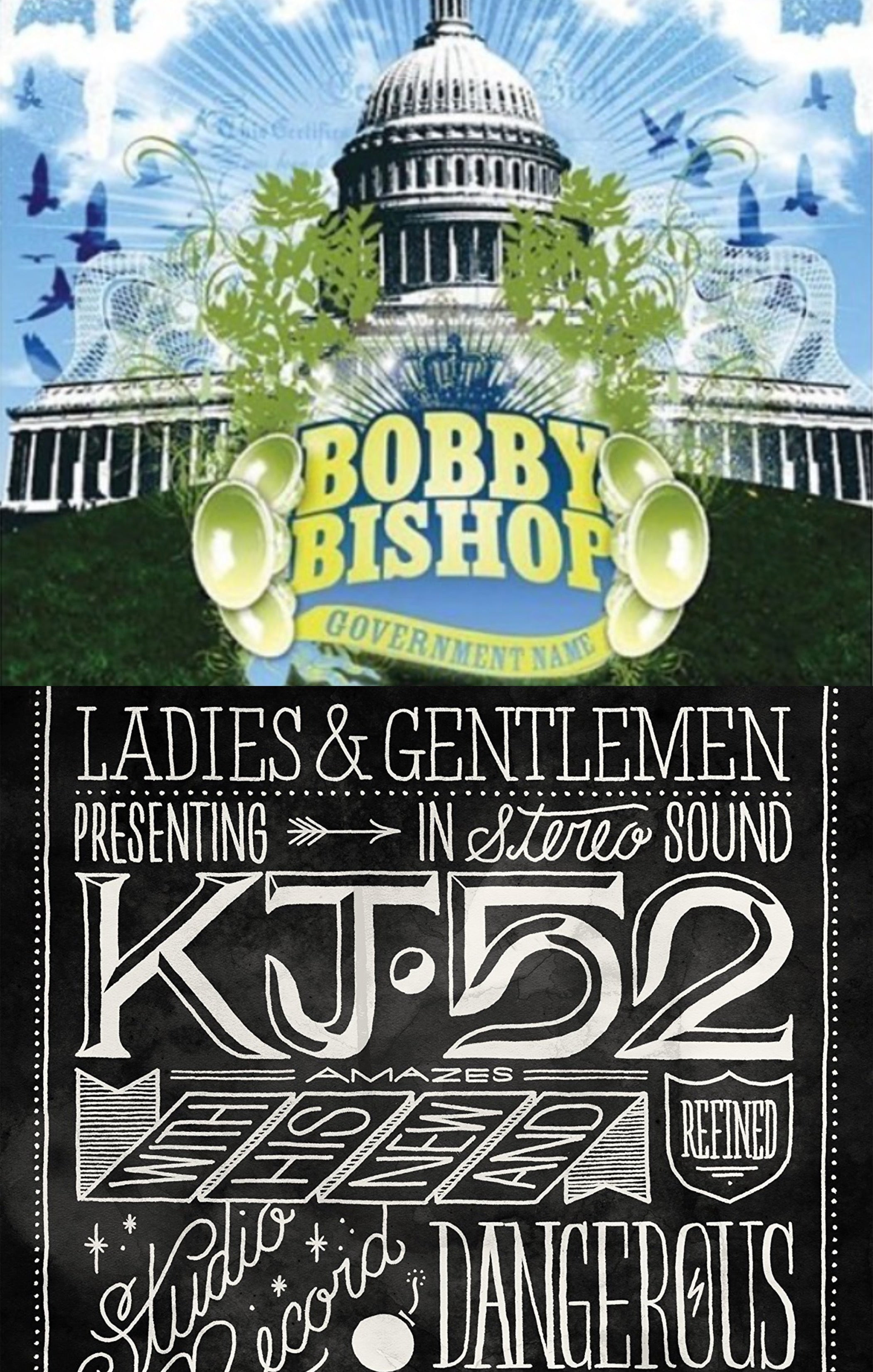Bobby Bishop Government Name + KJ-52 Dangerous 2CD - Walmart.com