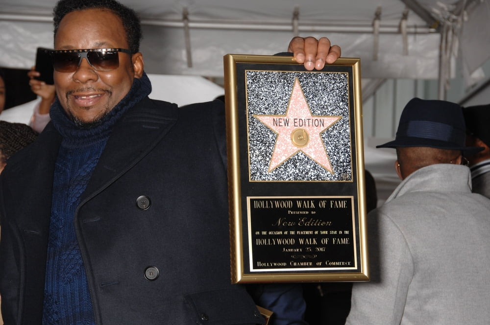 Bobby Brown At The Induction Ceremony For Star On The Hollywood Walk Of ...