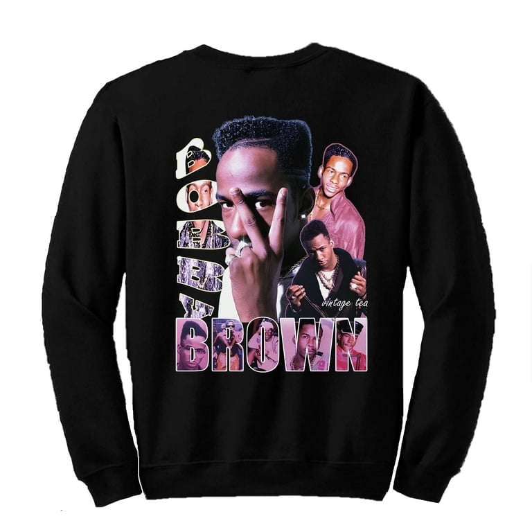 Bobby Brown Singer Vintage Gift For Fan Shirt Crewneck Sweatshirt, Size ...