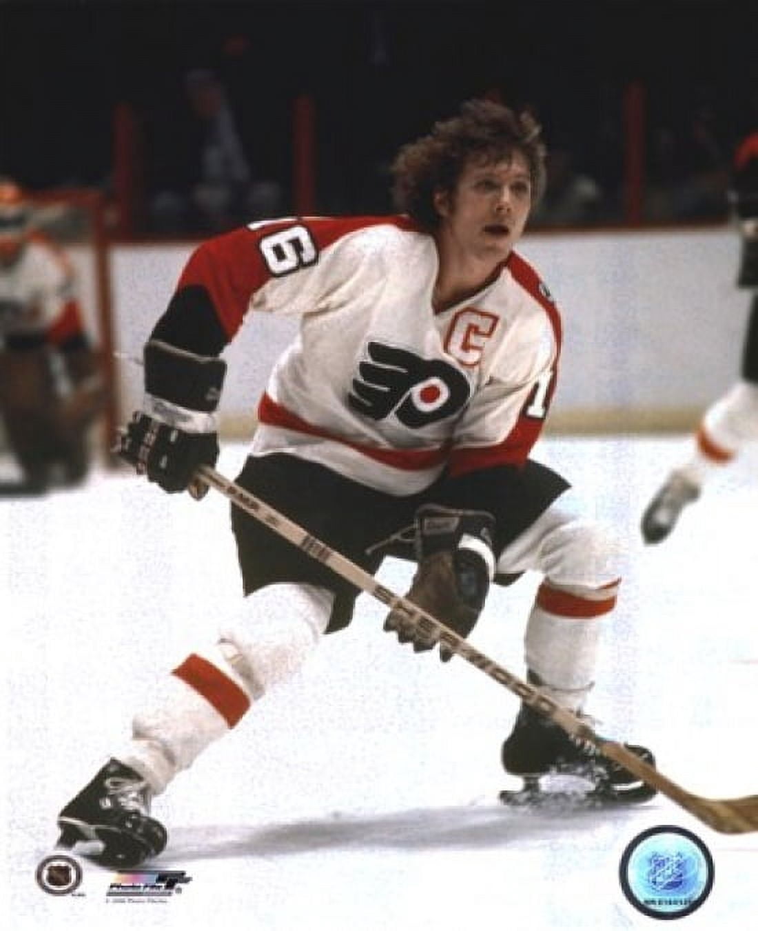 Bobby Clarke one hand on stick Sports Photo - Walmart.com