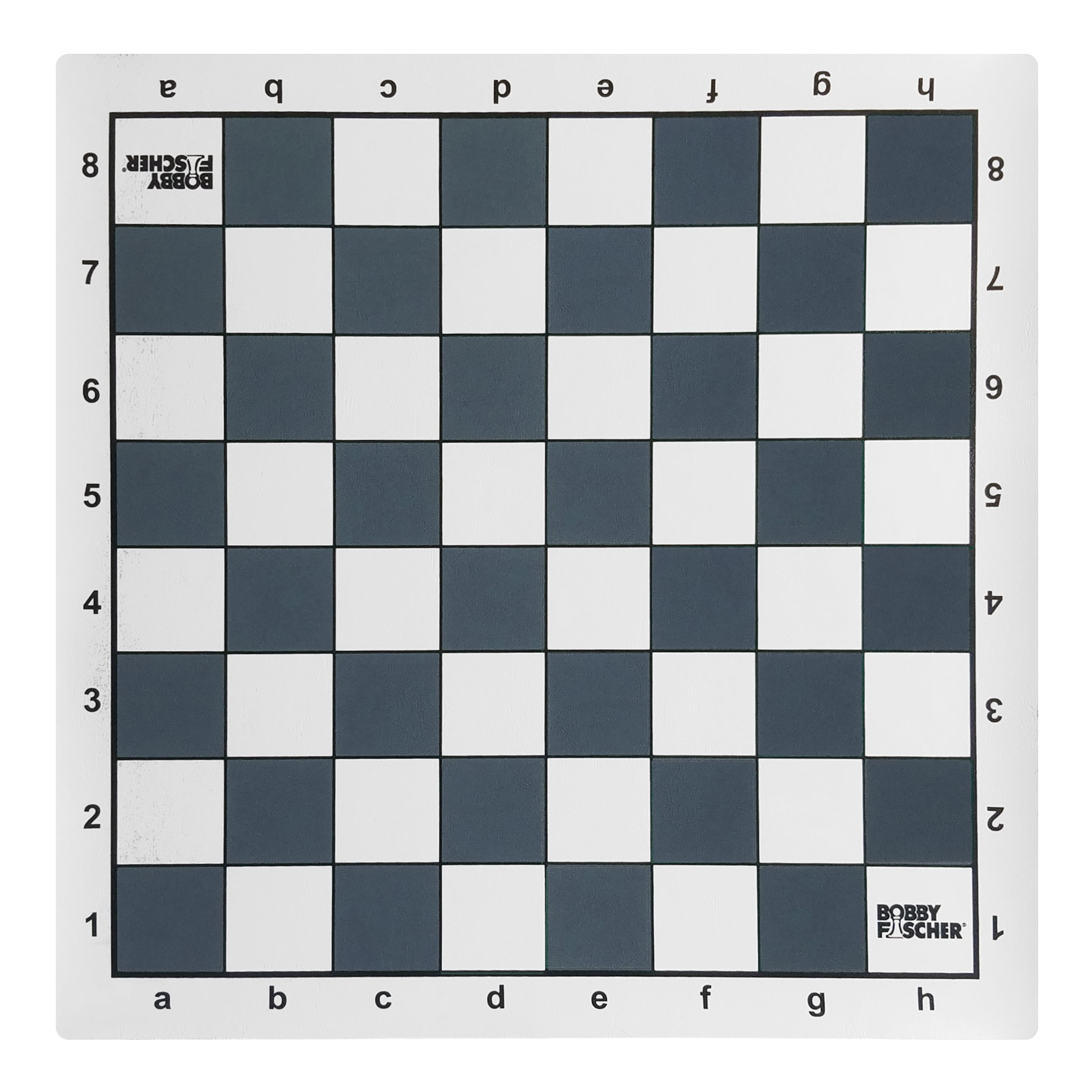 Bobby Fischer Tournament Roll up Chess Board - Vinyl with Gray Squares ...