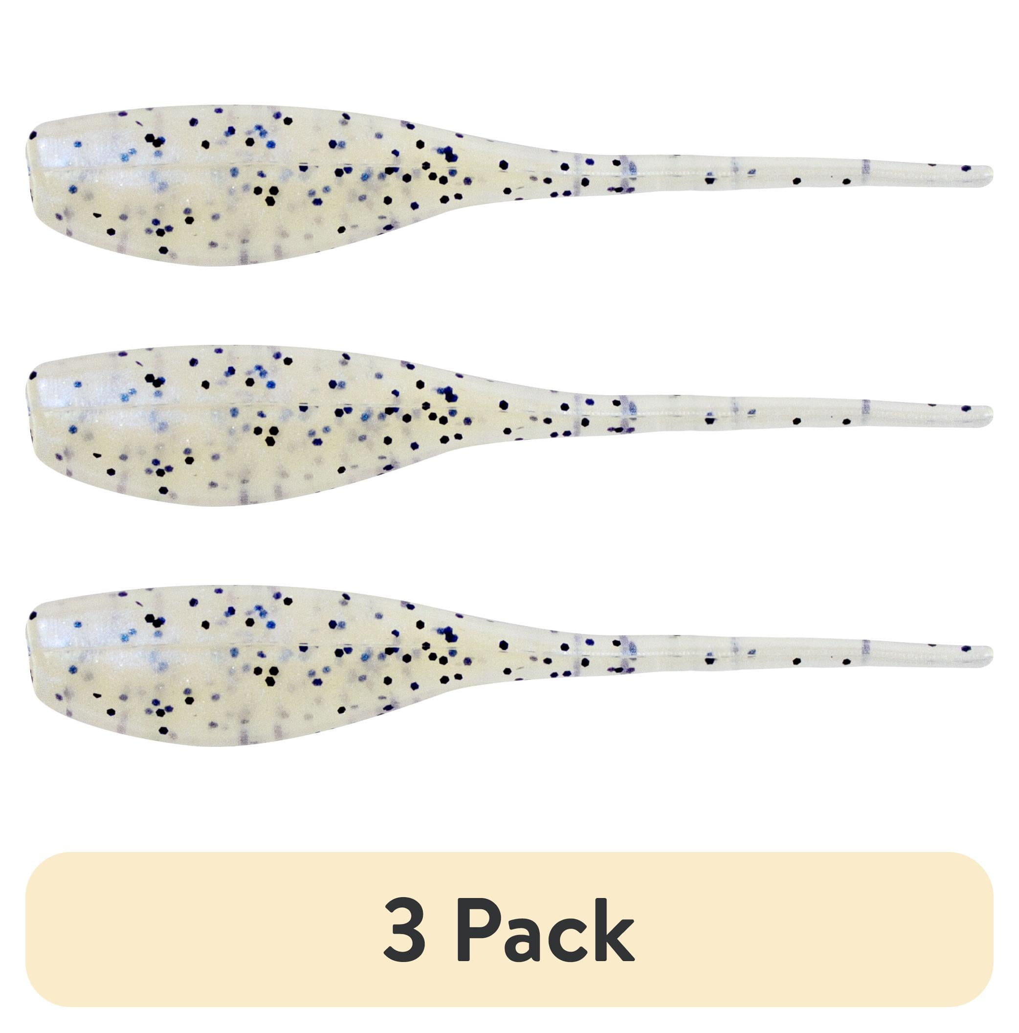 (3 pack) Bobby Garland Baby Shad Crappie Bait 2" Monkey Milk 18 Count ...