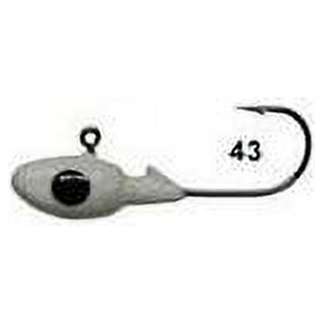 Bobby Garland Mo'Glo Jig Head, Ghost Glow, 1/8 Oz., 10 Count - Walmart.com