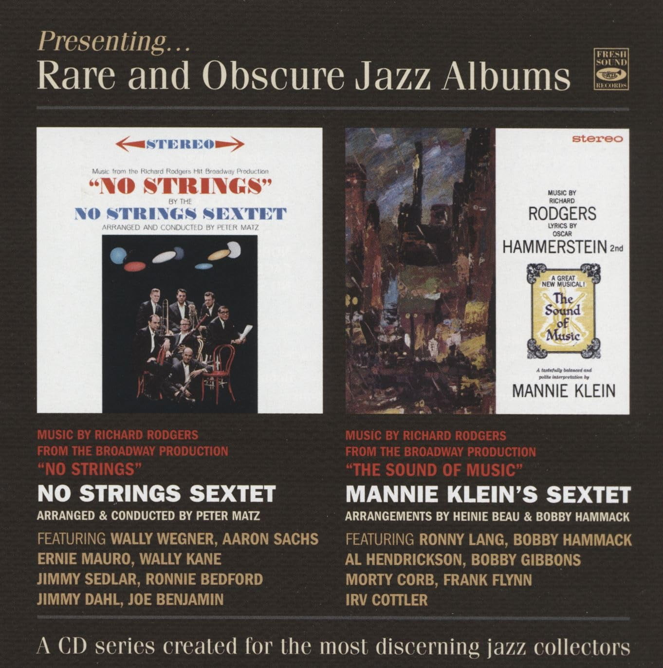 Bobby Gibbons Peter Matz and Manny Klein: No Strings + The Sound Of ...