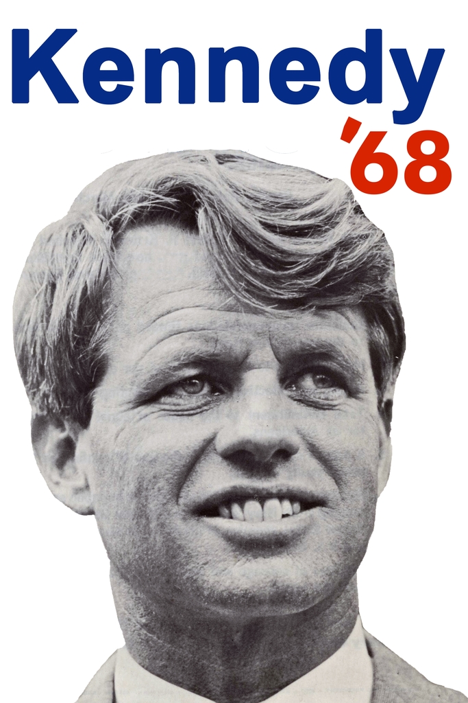 Bobby Kennedy For President 1968 RFK Cool Wall Art Print Poster 12x18 ...