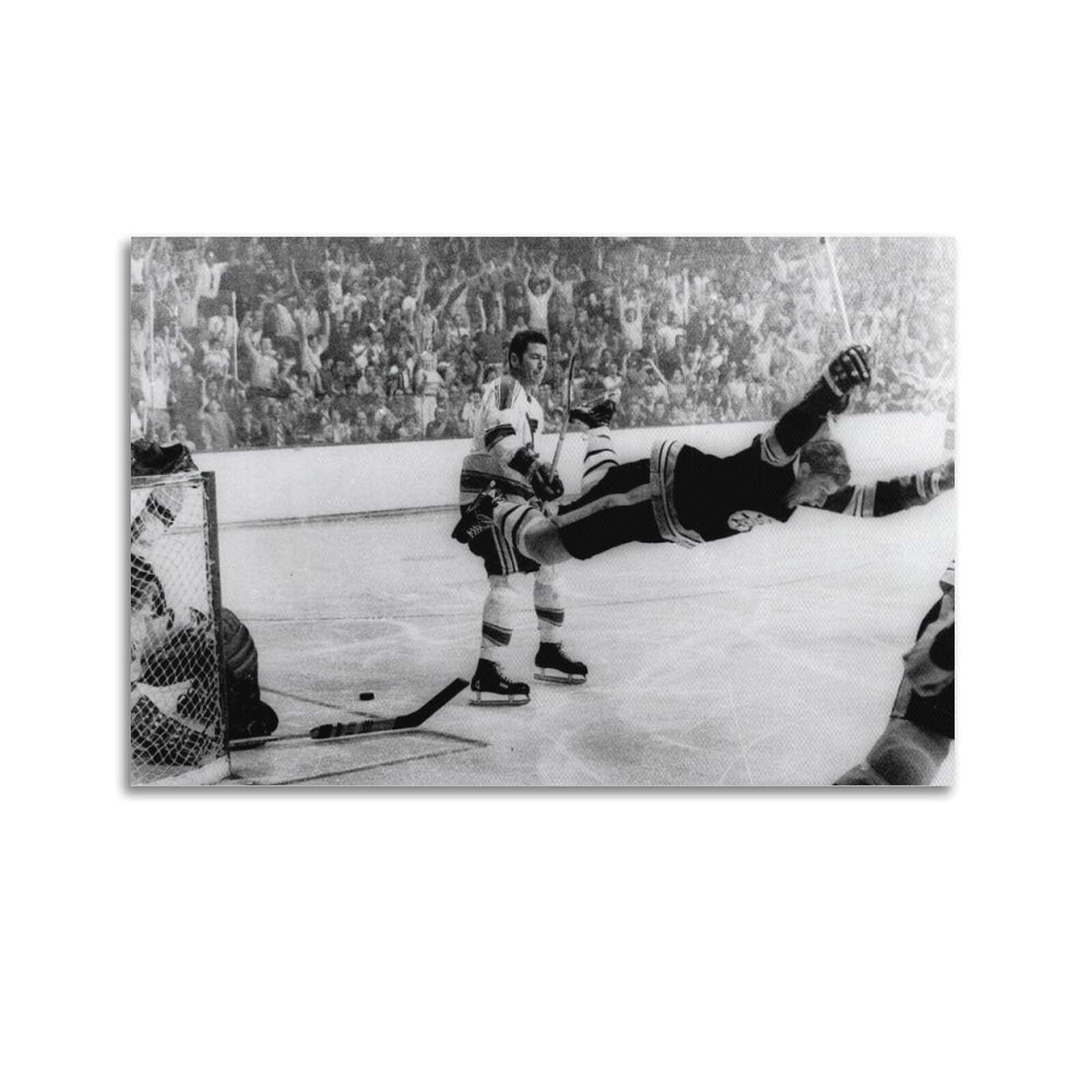 Bobby Orr The Flying Goal Art Hockey Greats Canvas Poster Room ...