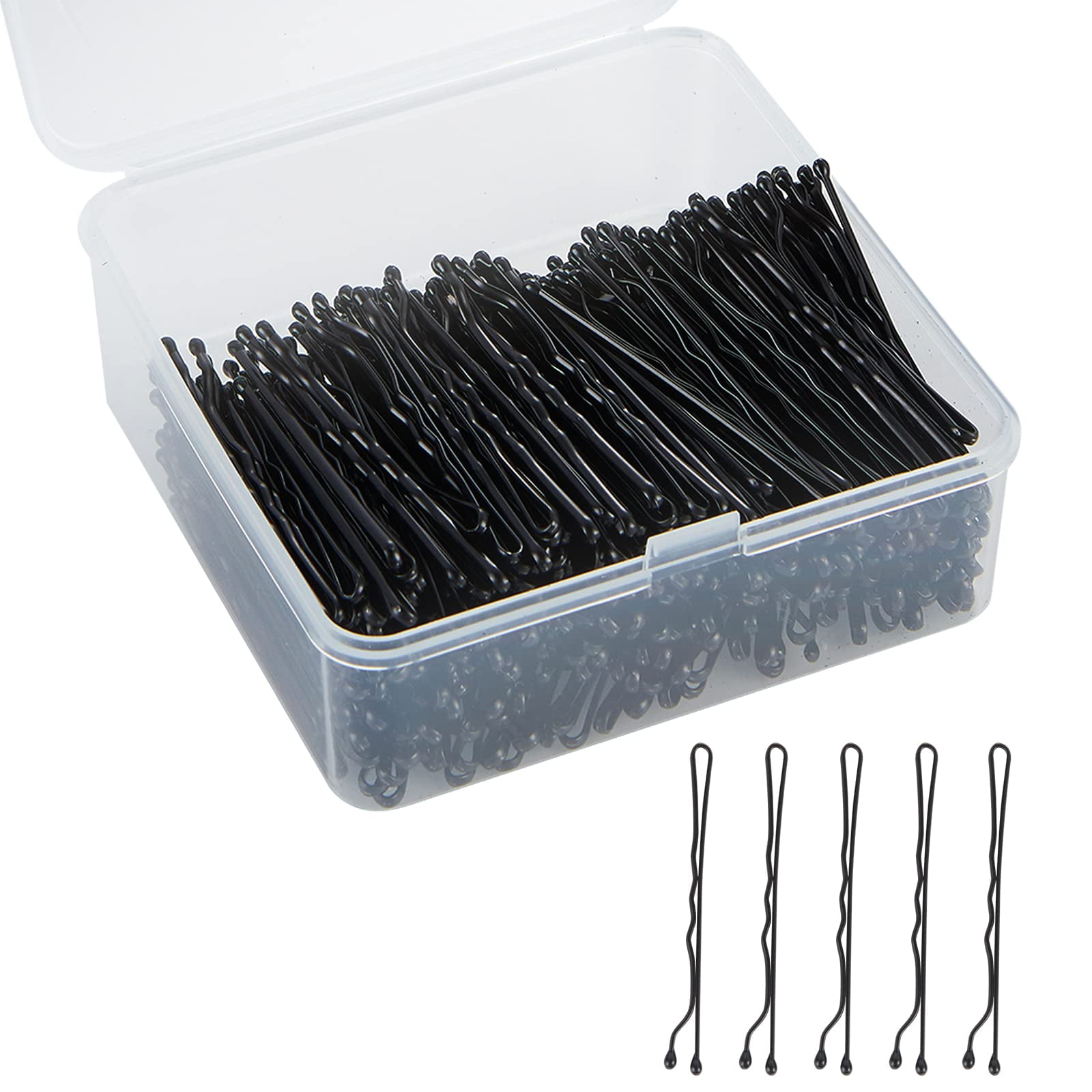 Bobby Pins, 400PCS Hair OKA4 Black Bobby Pins for Women, 2025 Women ...