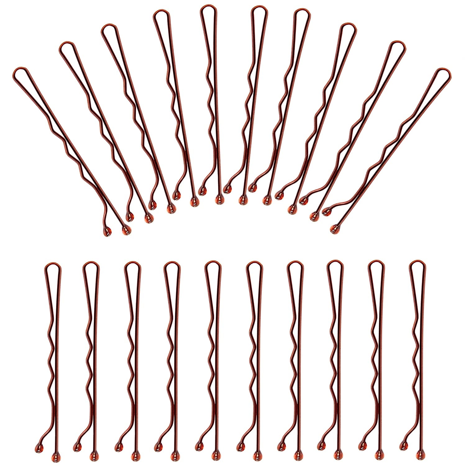 Bobby Pins Black 100 Count Hair Pins for Women Lady Girls Kids With Box ...