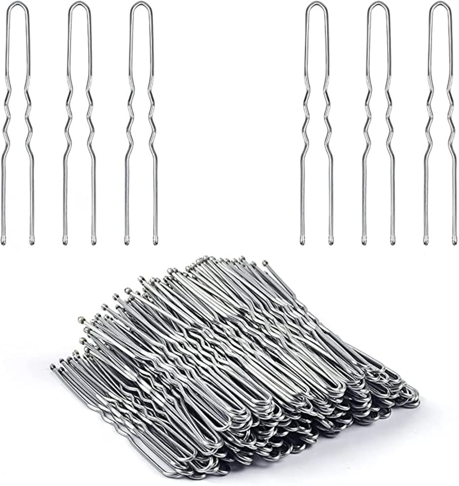 Bobby Pins, Lollanda 50 PCS Bobby Pins for Hair Bob Pins Bulk with ...