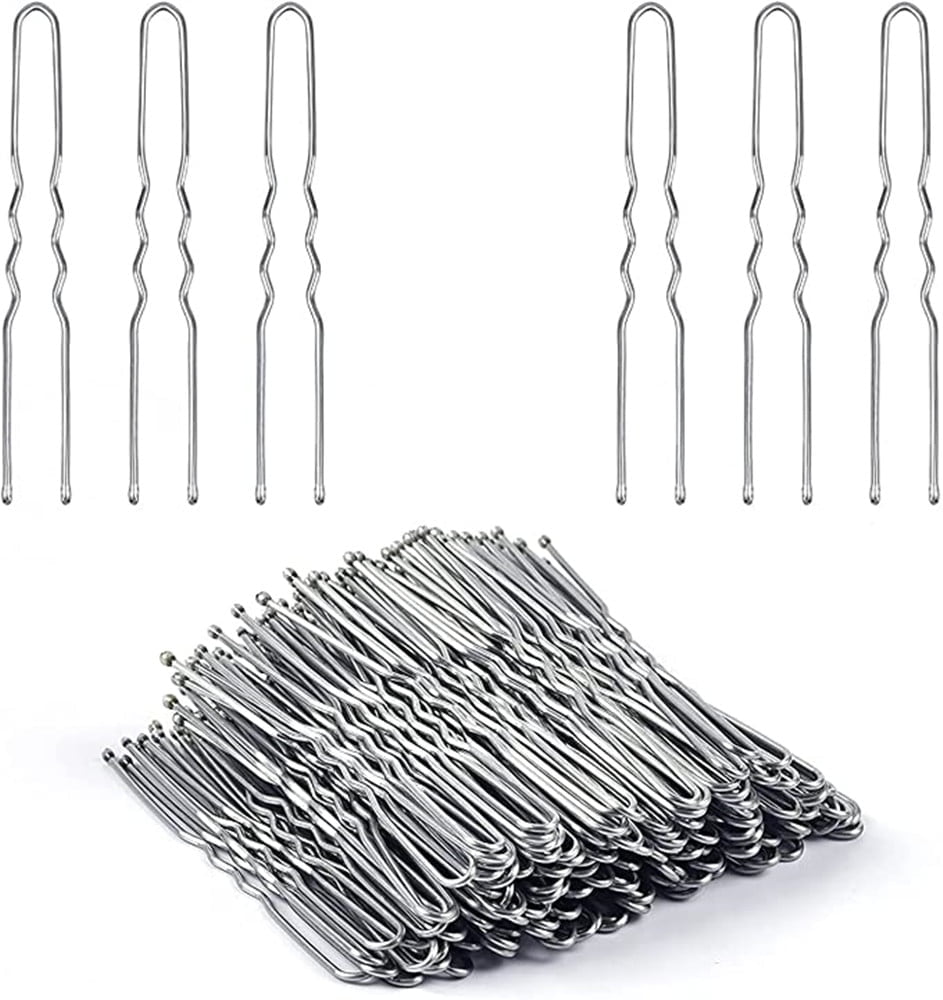 Bobby Pins, Lollanda 50 PCS Bobby Pins for Hair Bob Pins Bulk with ...