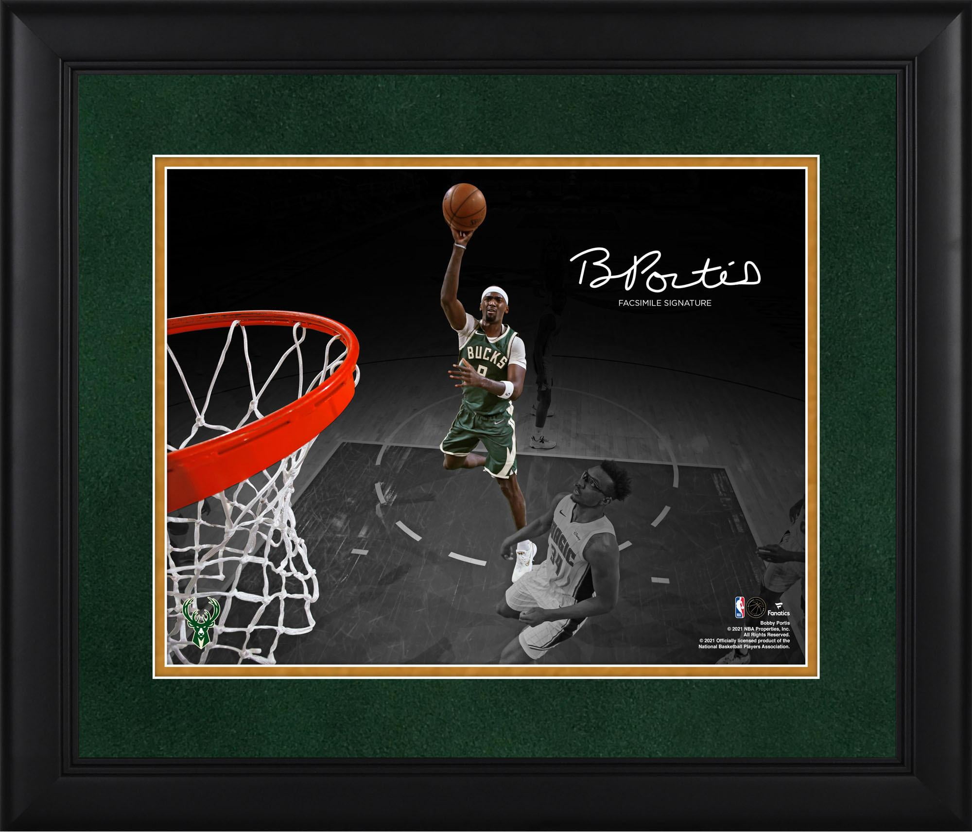 Bobby Portis Milwaukee Bucks Framed 11" x 14" Spotlight Photograph ...