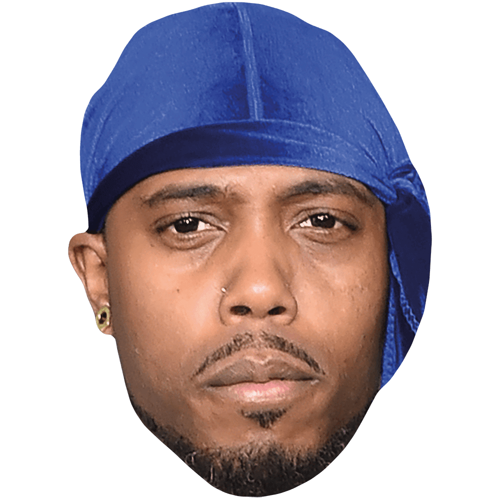 Bobby Ray (Goatee) Celebrity Mask, Flat Card Face, Fancy Dress Mask ...