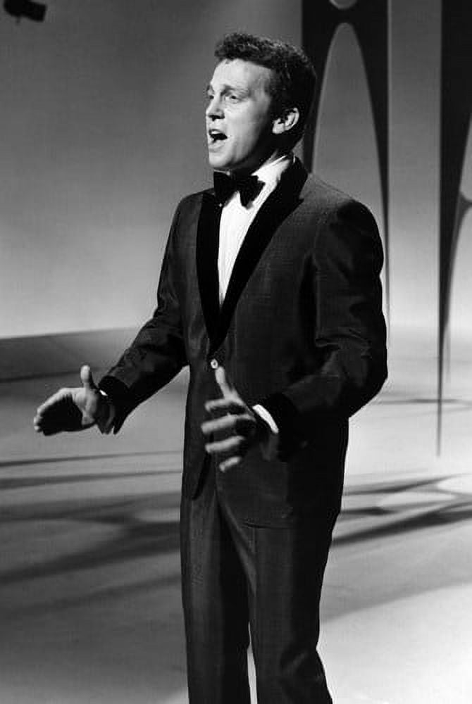 Bobby Vinton singing on stage 1960's in tuxedo 24x36 Poster - Walmart.com