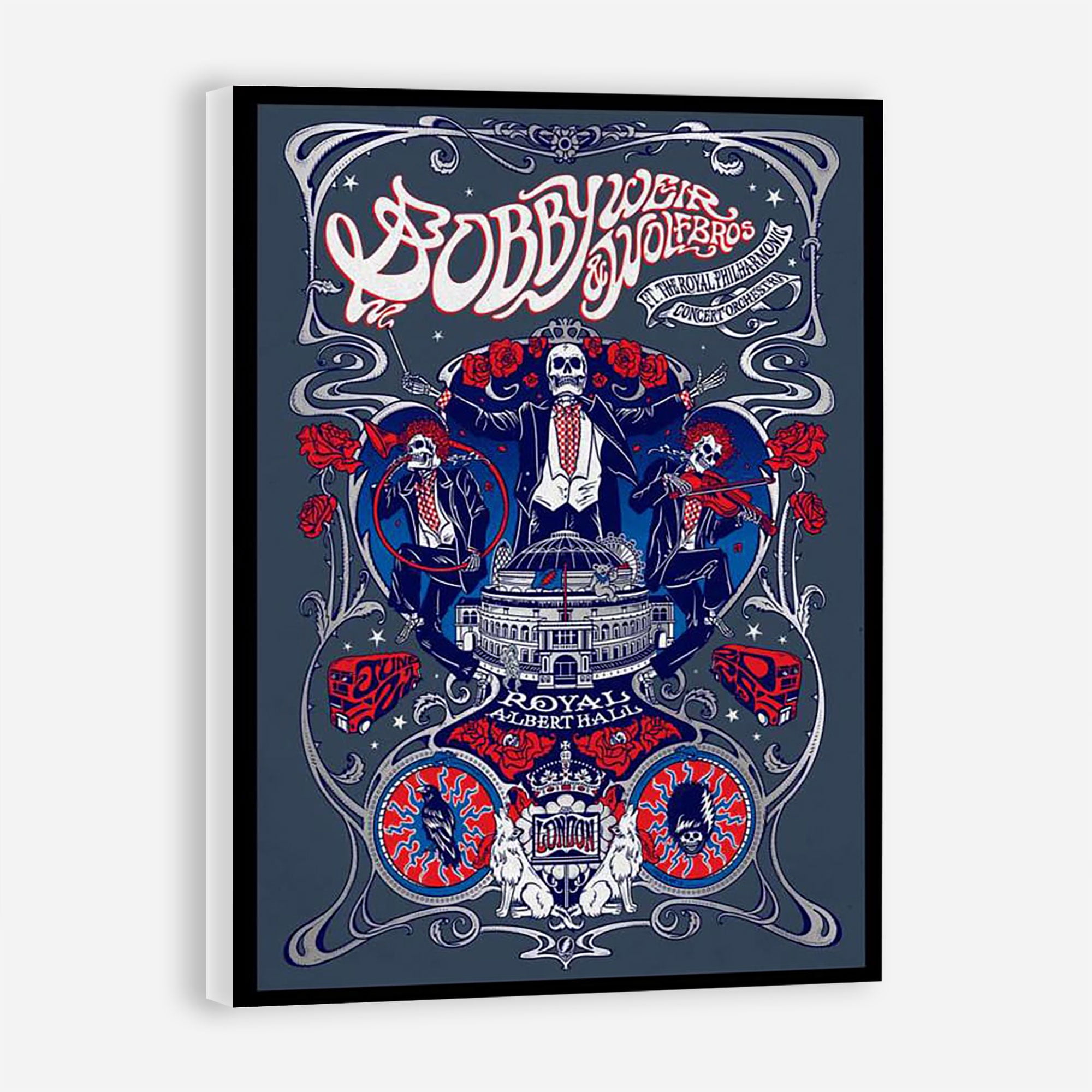 Bobby Weir And Wolf Bros Tour London 2025 Poster - Walmart.com