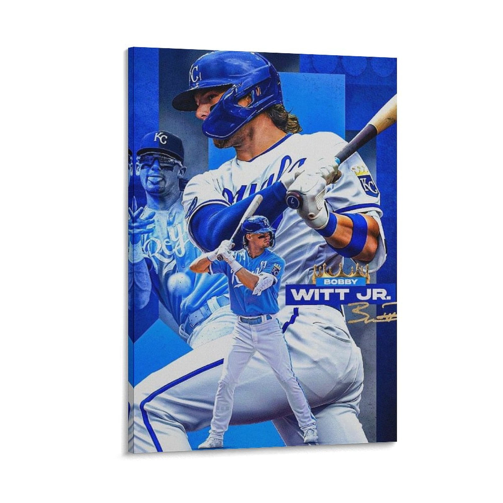 Bobby Witt Jr Canvas Poster Canvas Wall Art Poster Decorative Bedroom ...