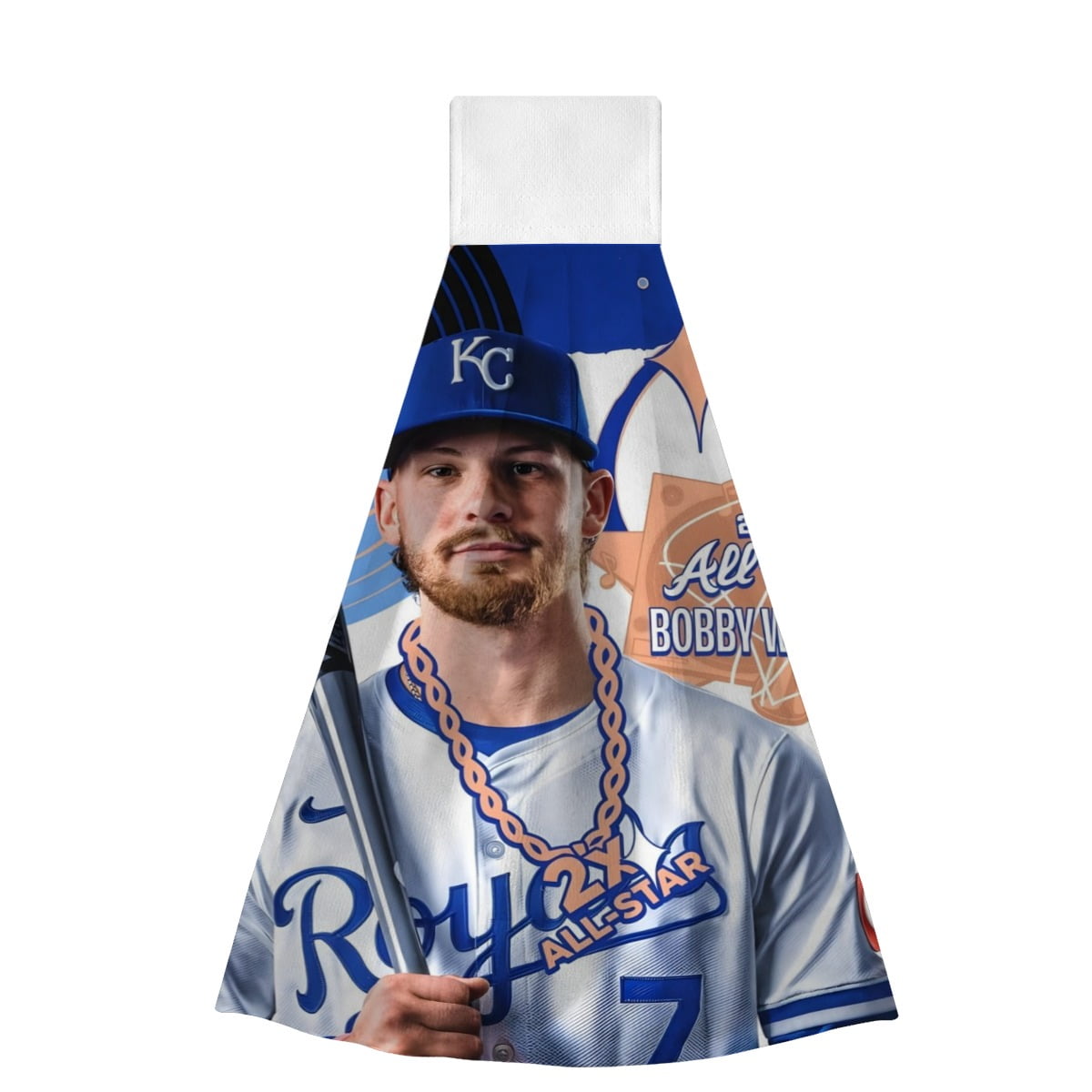 Bobby Witt Jr. hand towel with strong absorbency, portable design ...