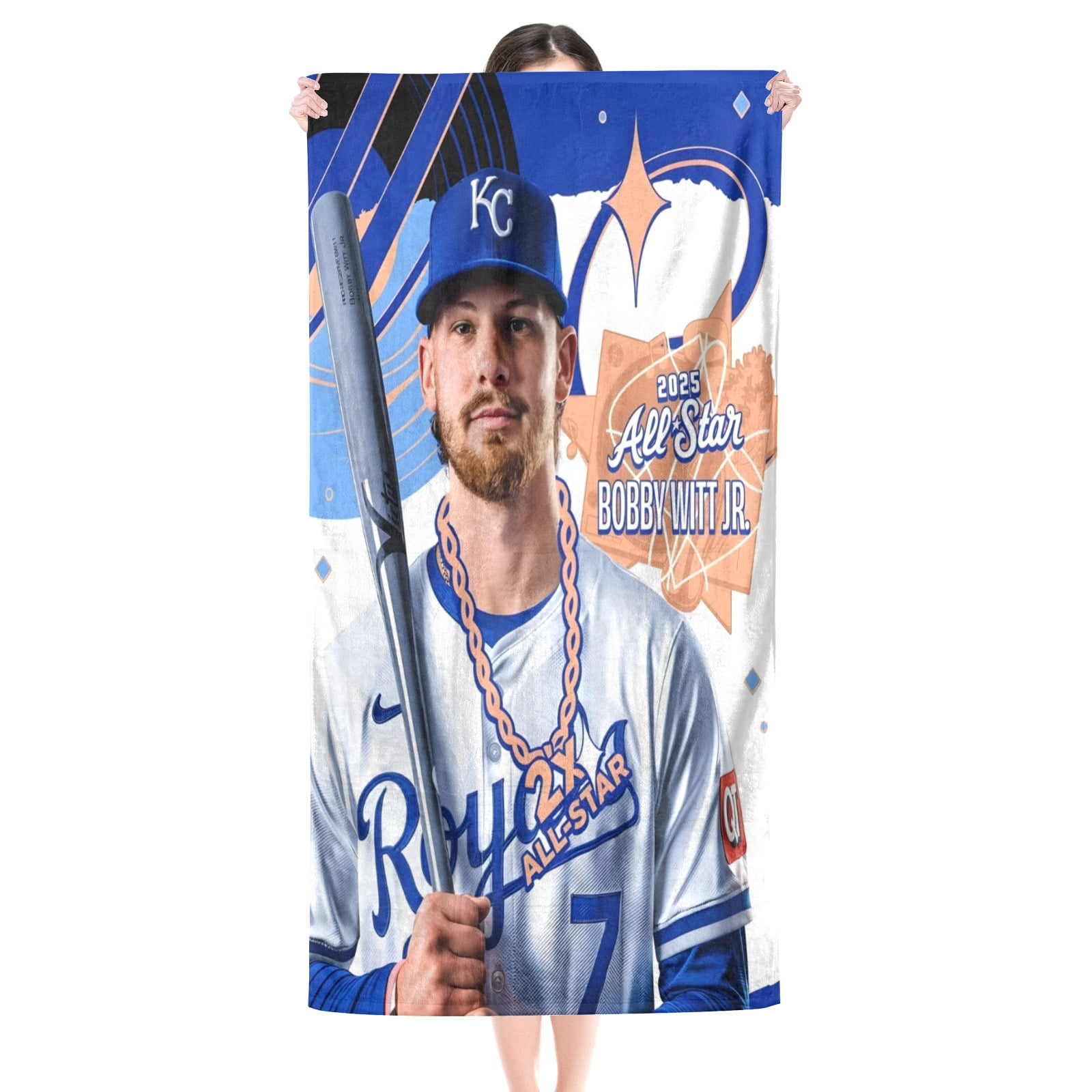 Bobby and Witt and Jr. Double-Side Dry-Quick Art Towel.30" x 60 ...