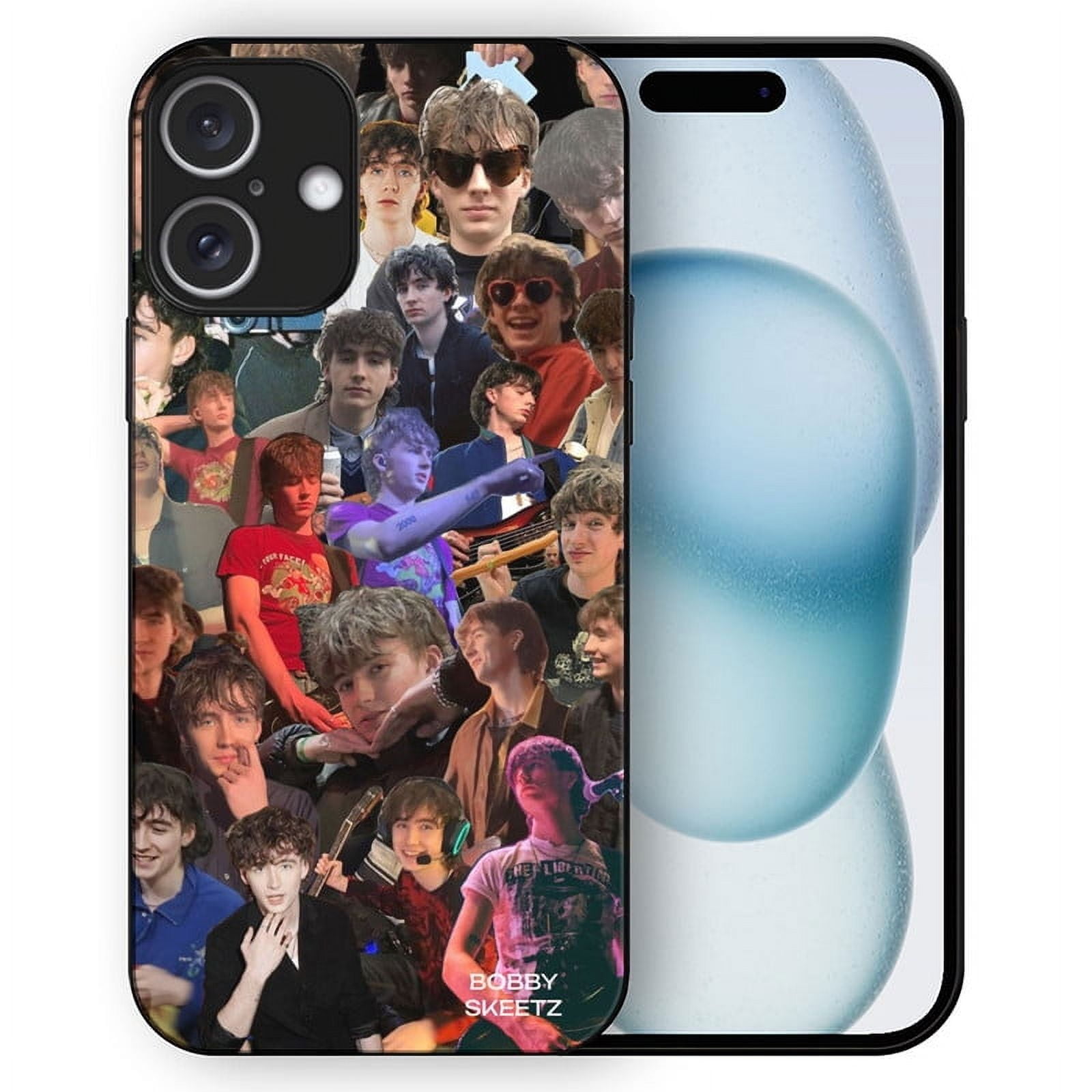 Bobby skeetz Fan Phone Case,featuring a collage-style print of Bobby ...