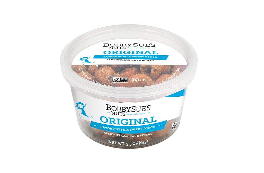 Bobbysue's All-Natural Original Nut Snack Mix, Almonds, Cashews, Pecans ...