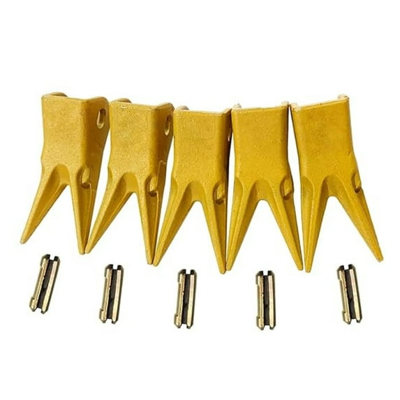 Bobcat Bucket Teeth 230WT - 5 Pack Replacement Teeth with 23P Flex Pin ...