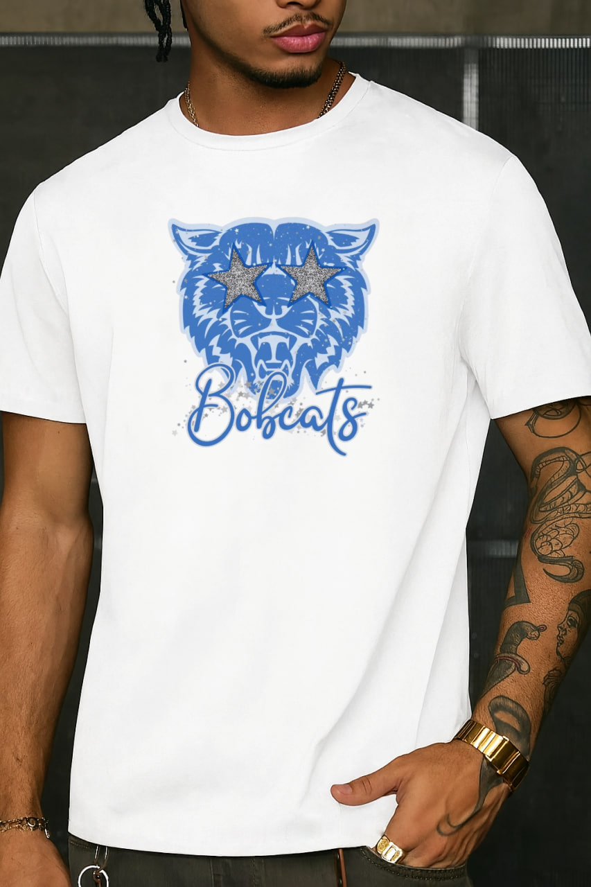 Bobcat Mascot School Spirit Football Team Pride Supporters Graphic ...