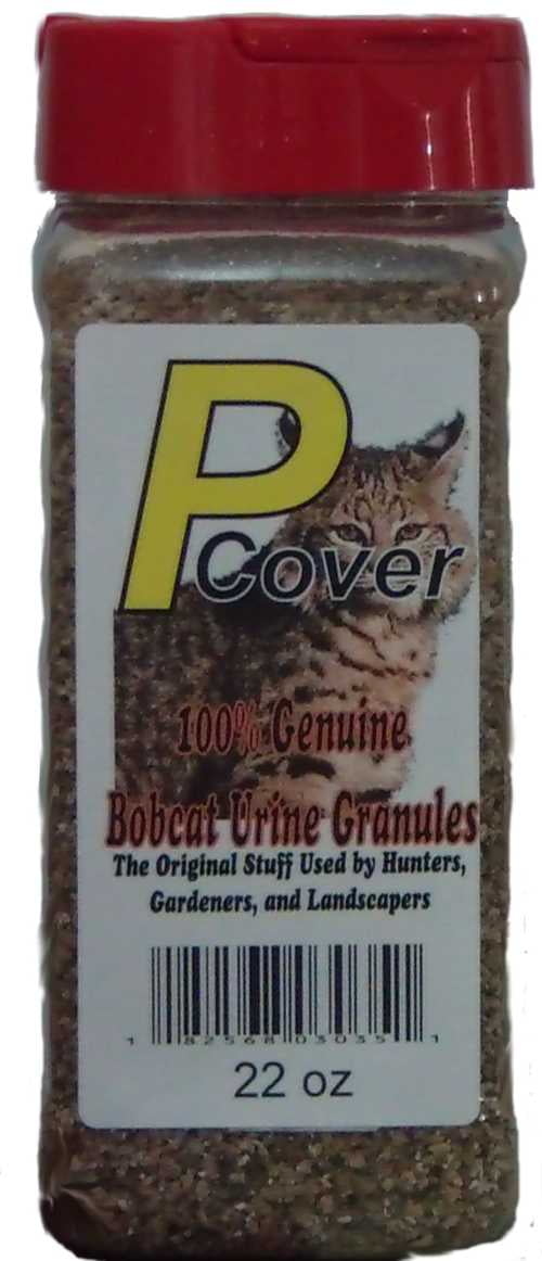 Bobcat P-Cover Scent Granules, 16 oz, Real Hunting and Landscaping Aid ...