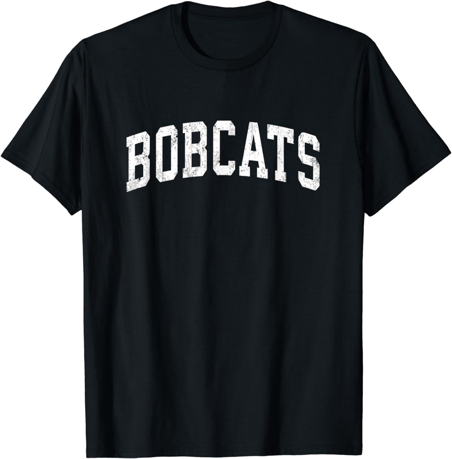 Bobcats Mascot Vintage Athletic Sports Name Design T-Shirt - Walmart.com