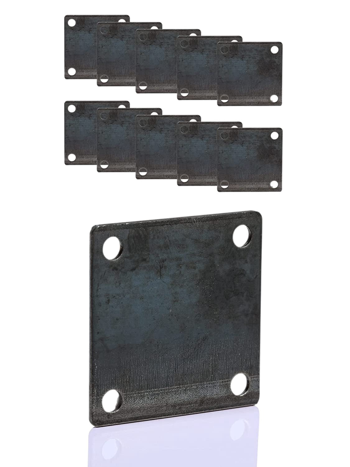 Bobco Metals 4” X 4” Hot Rolled, Gray Weldable A36 Steel Plate - 10 ...