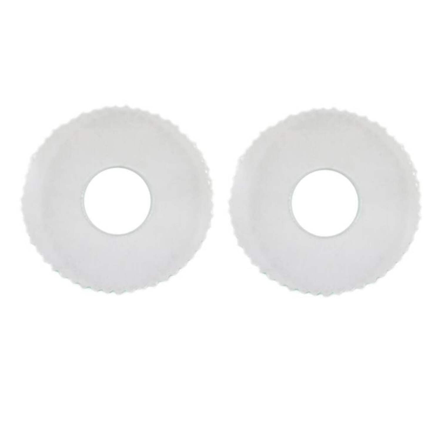 Bobeche Wax Catcher - Clear Glass With Serrated Rim - Walmart.com