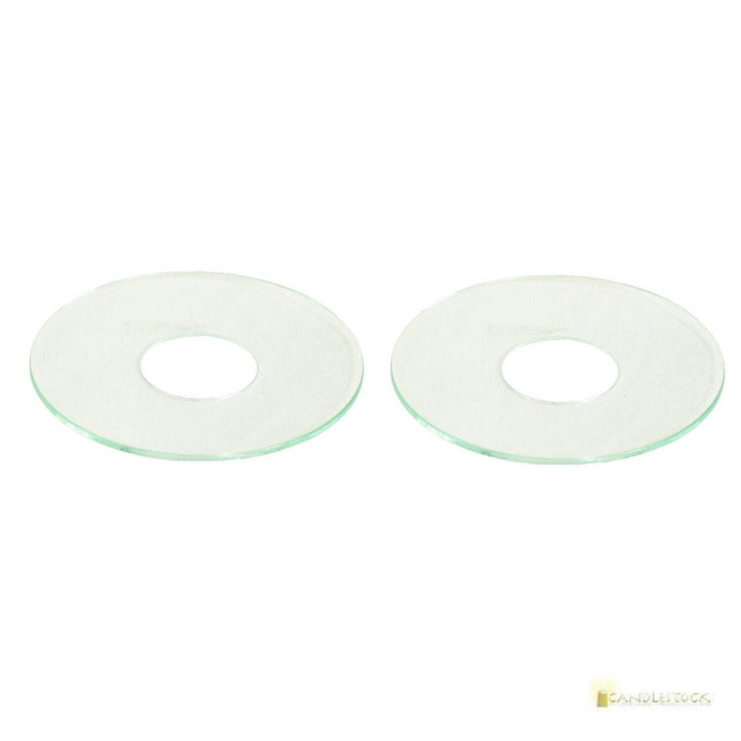 Bobeche Wax Catcher - Clear Smooth Glass - Walmart.com