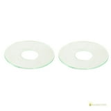 Bobeche Wax Catcher - Clear Smooth Glass - Walmart.com