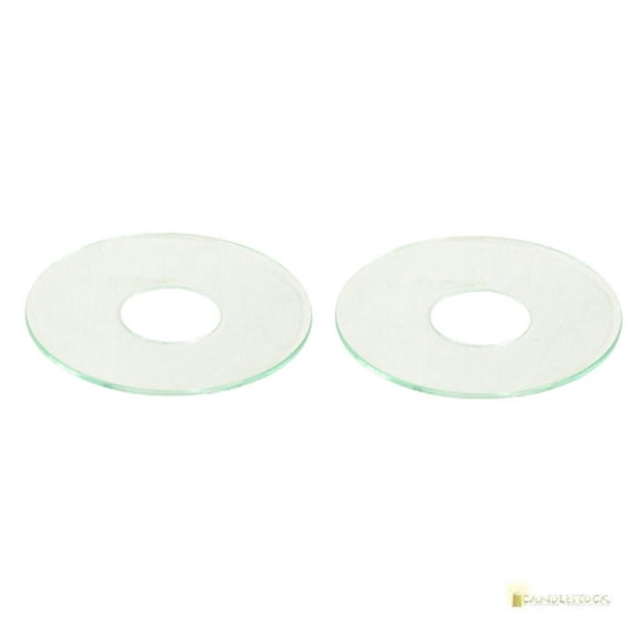 Bobeche Wax Catcher - Clear Smooth Glass - Walmart.com