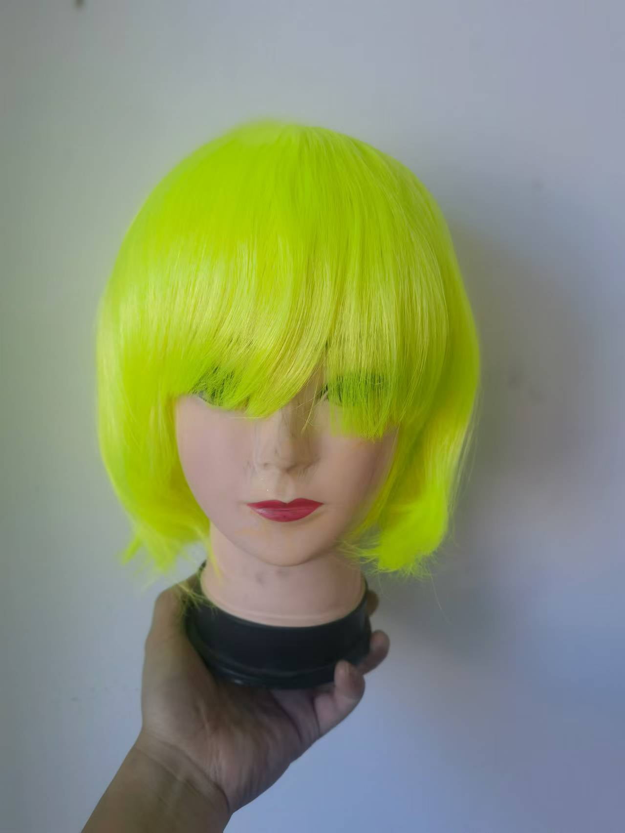 Bobhaircut Color Wig Student Head Wig - Walmart.com