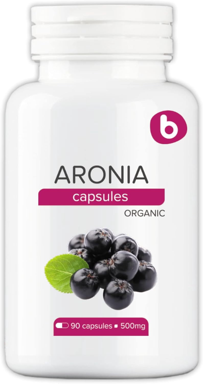 Bobica's Premium European Organic Aronia Berry (Chokeberry) Capsules ...