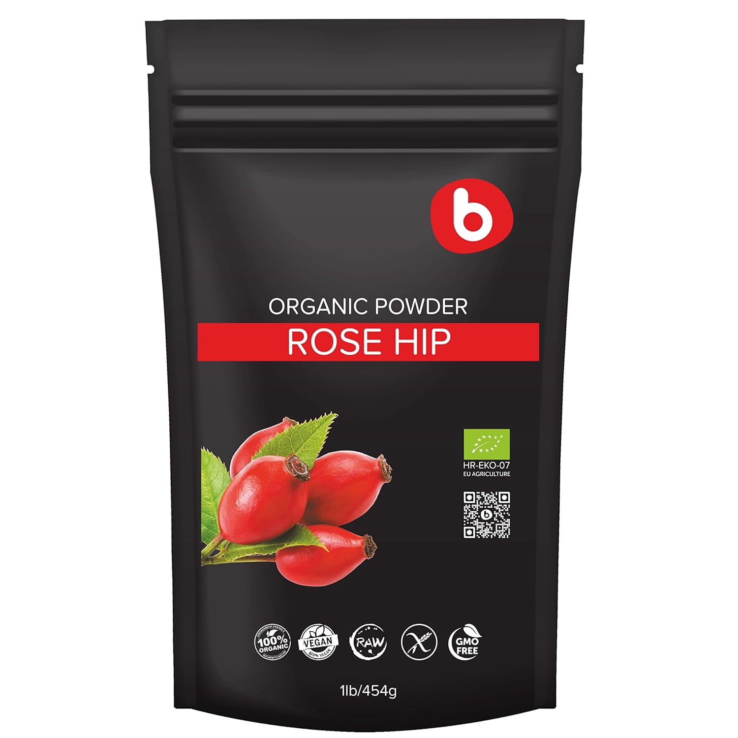 Bobica's Premium European Organic Rose Hip Powder - Natural Vitamin C ...