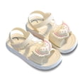 Bobifish Big Girls Open Toe Sandals Heart Wing Lightweight Eva ...