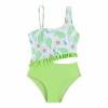 Bobifish Big Girls Swimsuit Cute Avocado Cartoon Bikini Swimwear Fun ...