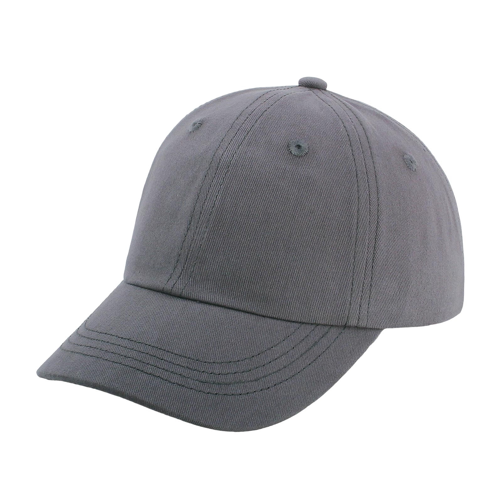 Bobifish Boys Girls Baseball Hats Solid Color Curved Brim Baseball Caps ...