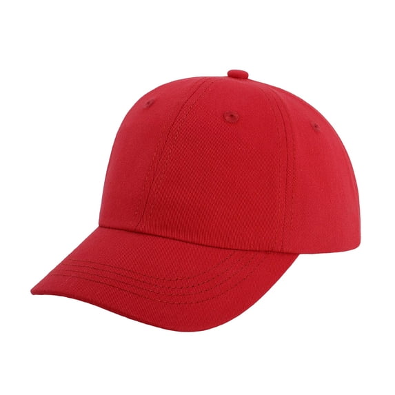 Bobifish Boys Girls Baseball Hats Solid Color Curved Brim Baseball Caps ...