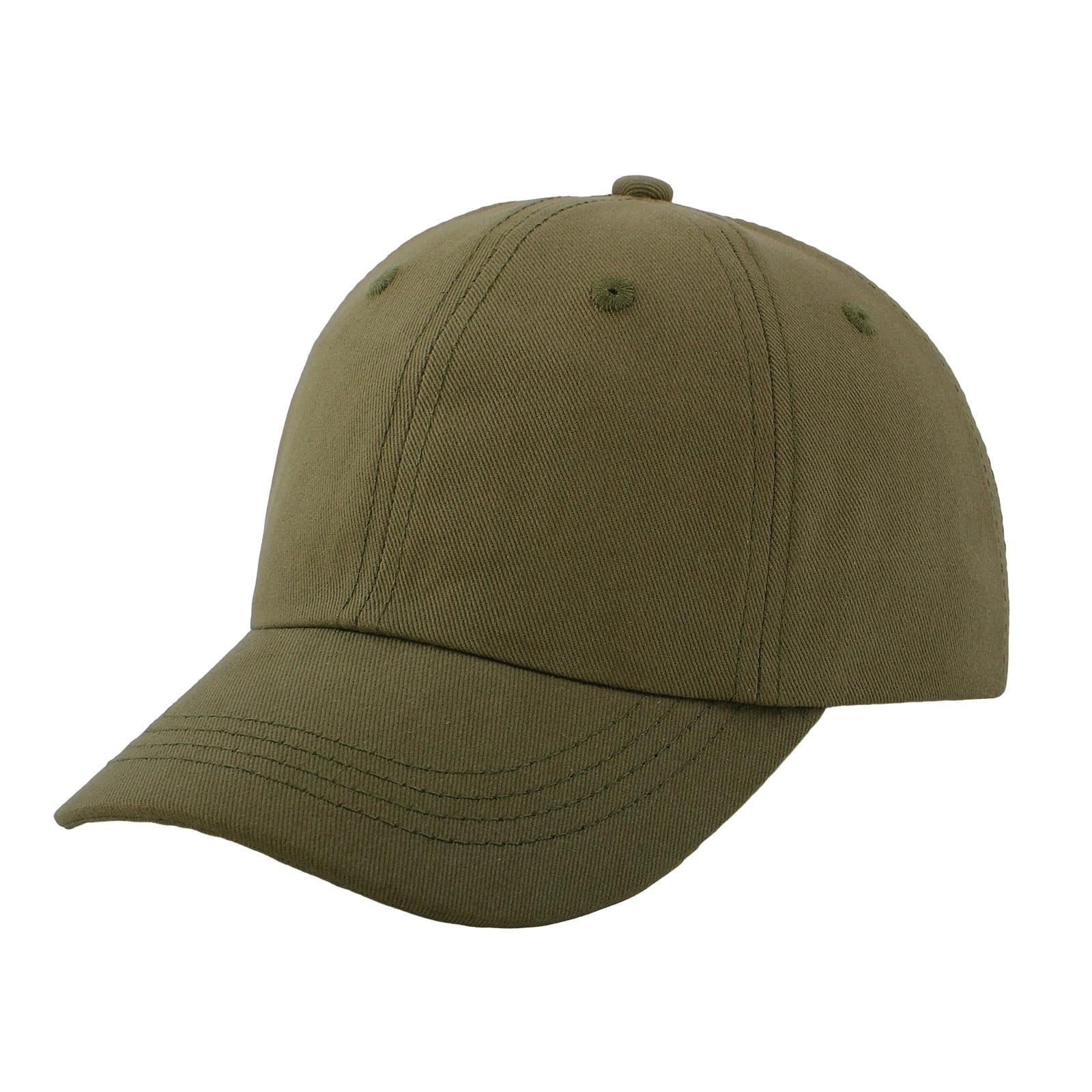 Bobifish Boys Girls Baseball Hats Solid Color Curved Brim Baseball Caps ...