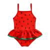 Bobifish Toddler Girls Swimsuit Gentle Cartoon Watermelon One Piece ...
