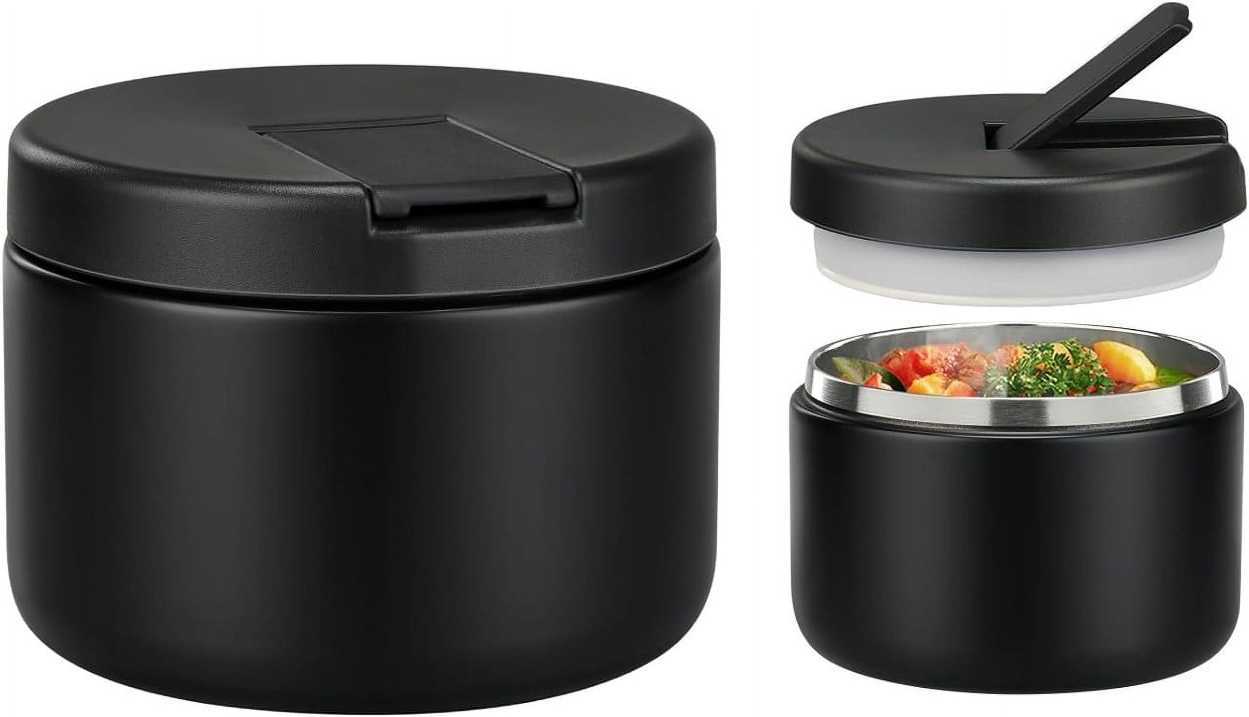 Bobike 12OZ Kids Thermo for Hot Food with Buckle Lid Insulated Wide ...