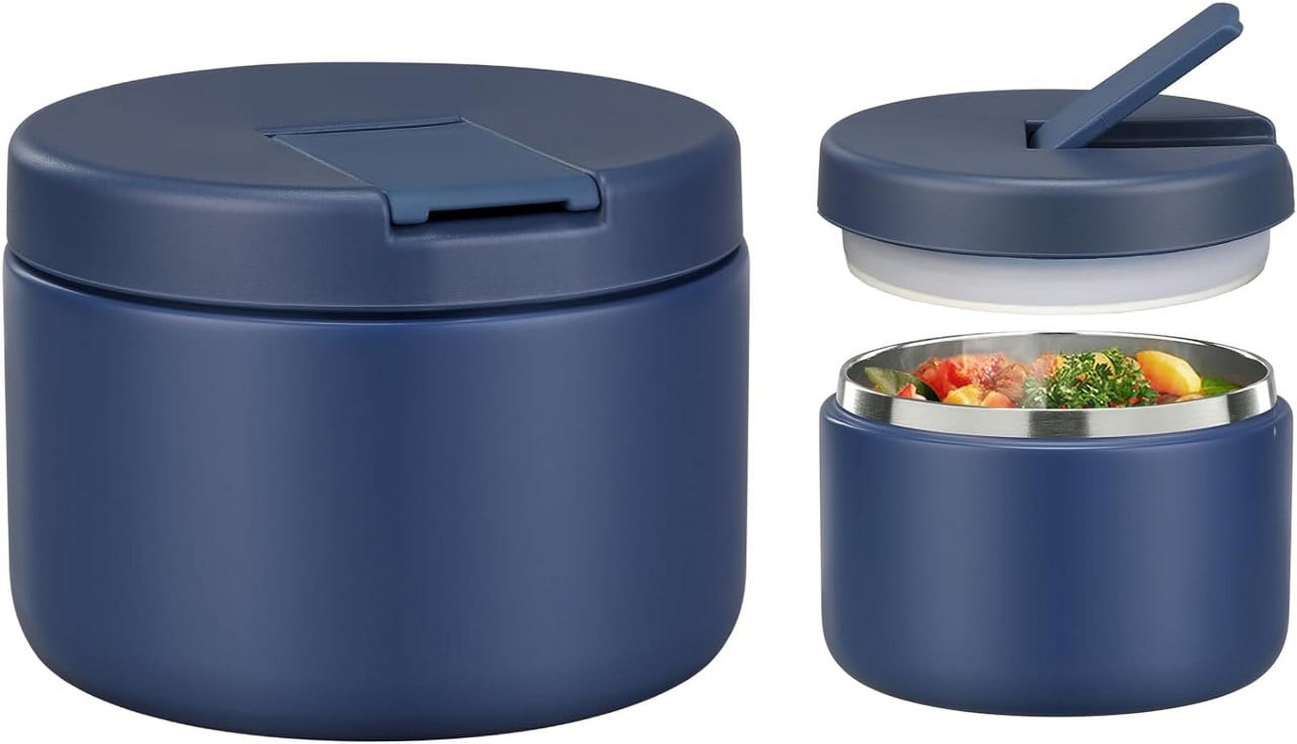 Bobike 12OZ Kids Thermo for Hot Food with Buckle Lid Insulated Wide ...