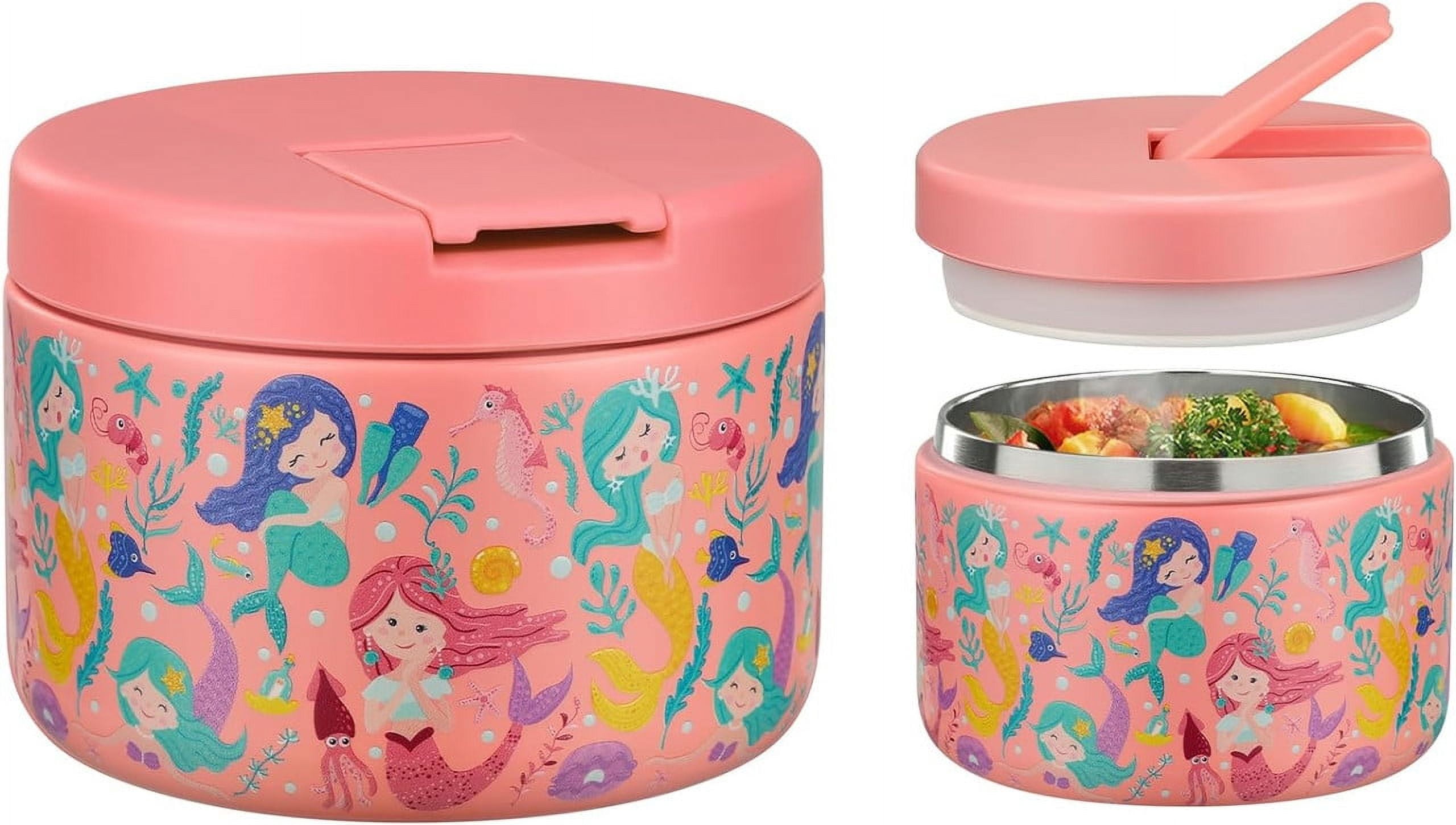 Bobike 12OZ Kids Thermo for Hot Food with Buckle Lid Insulated Wide ...