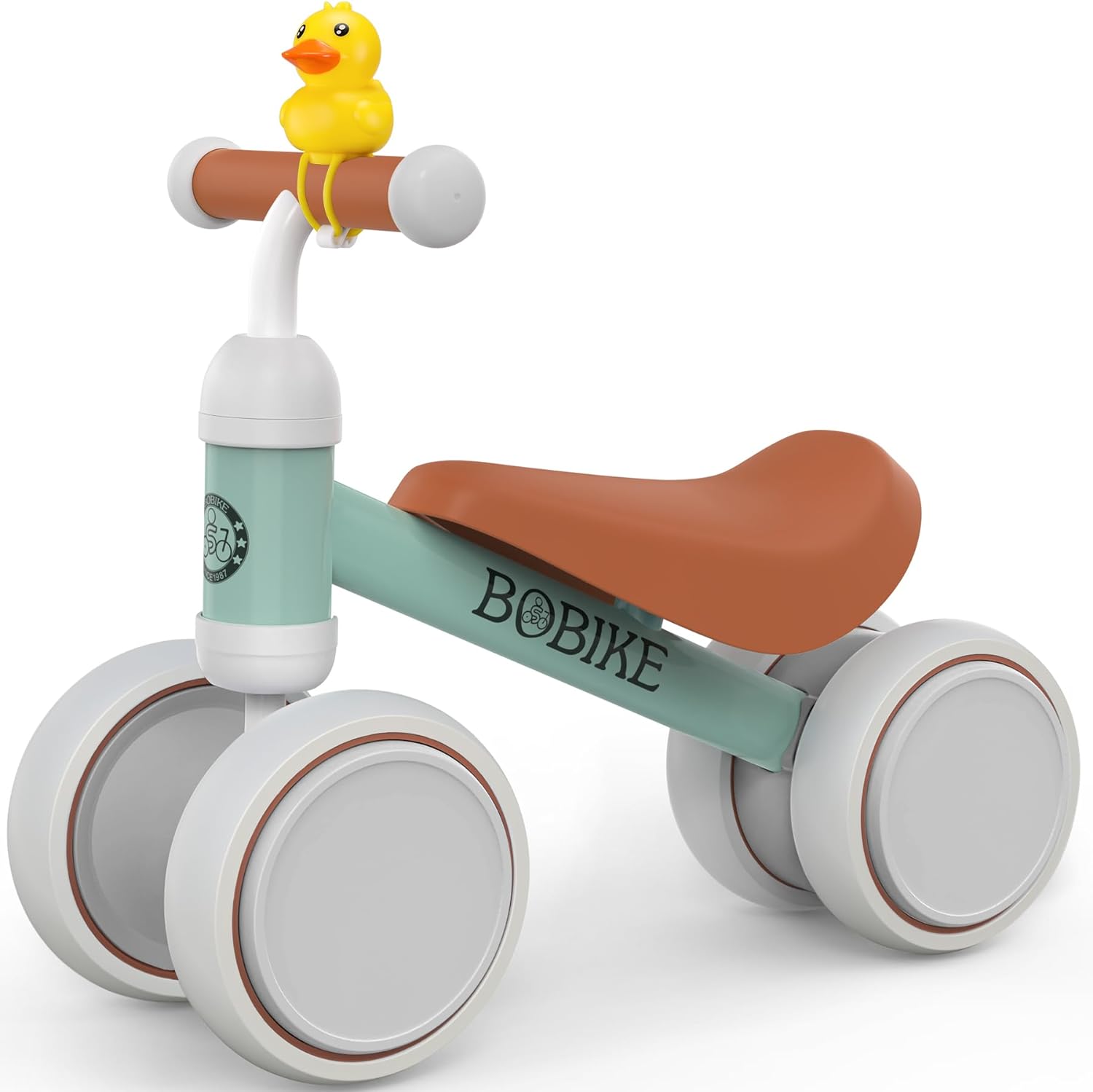 Bobike Infant's First Baby Balance Push Bike with Learning Walking Handle for 10-24 Months ...