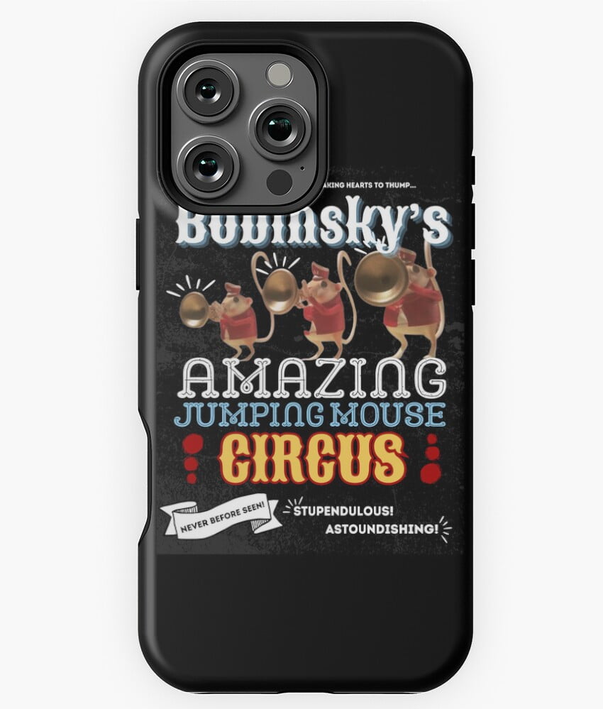 Bobinsky's Jumping Mouse Circus Coraline Phone Case for iPhone 16 15 14 ...