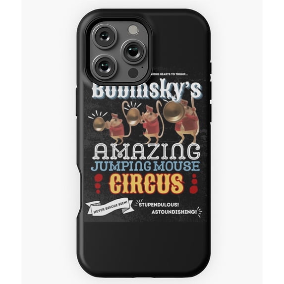Bobinsky's Jumping Mouse Circus Coraline Phone Case for iPhone 16 15 14 ...